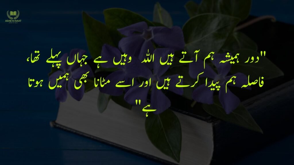 50 Top One Line Quotes In Urdu