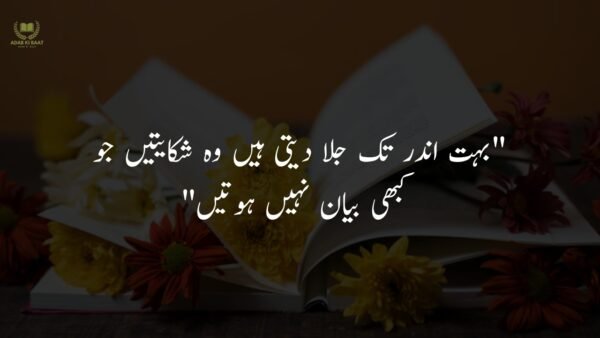 50 Top One Line Quotes In Urdu